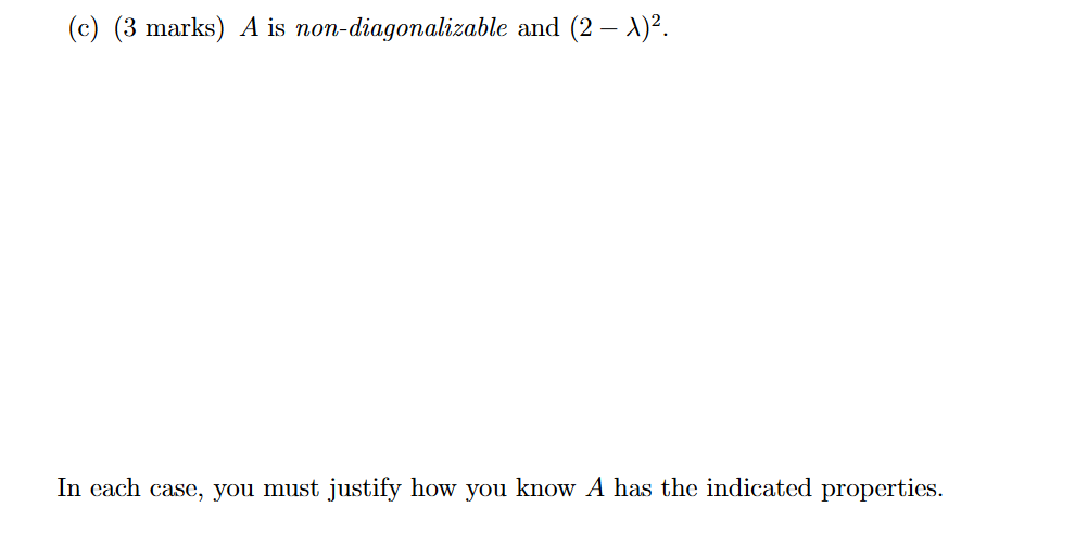 Solved give an example 2 x 2 real matrix A of the | Chegg.com