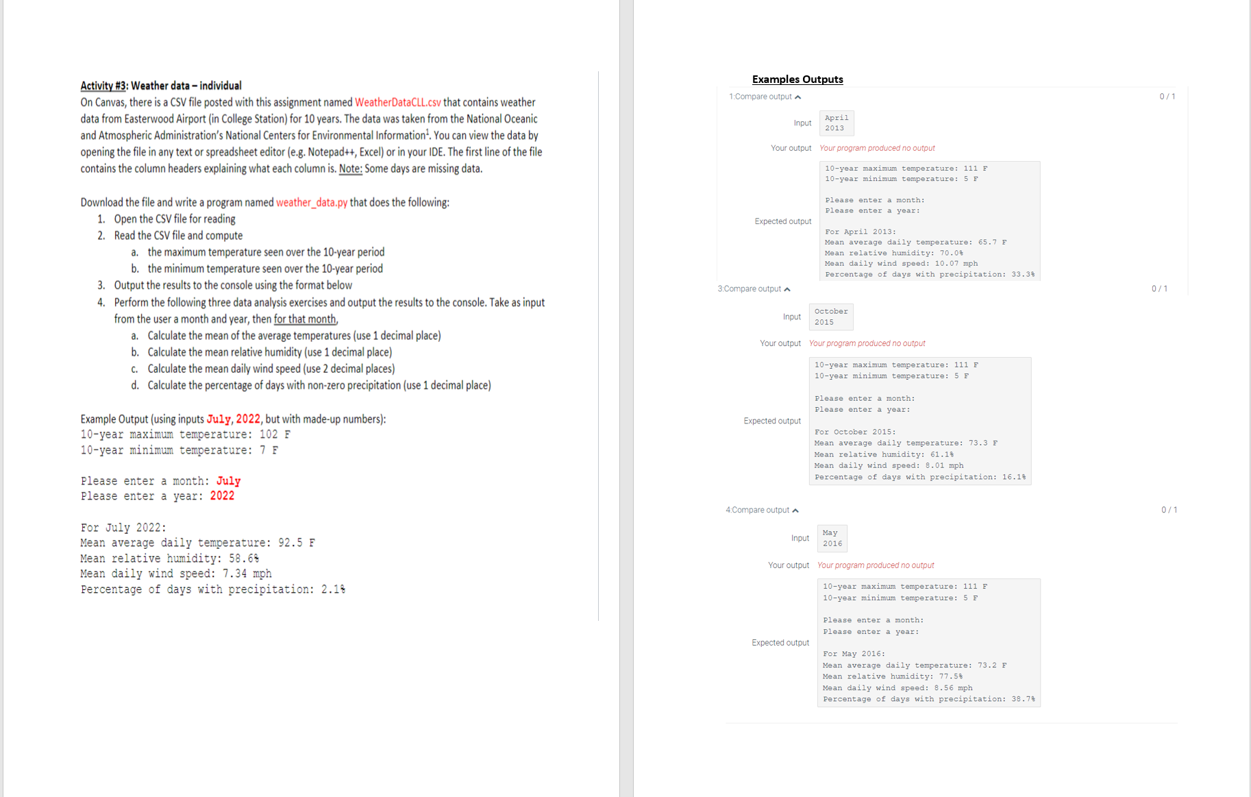 Solved In python 3. please see below for example input and | Chegg.com