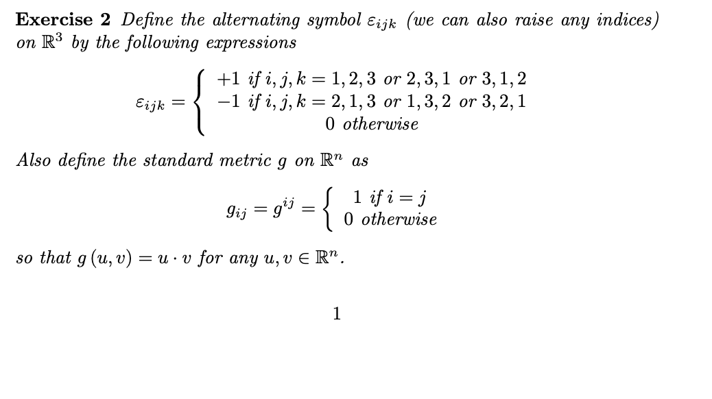 Solved Differential Geometry: Please answer ALL parts of the | Chegg.com