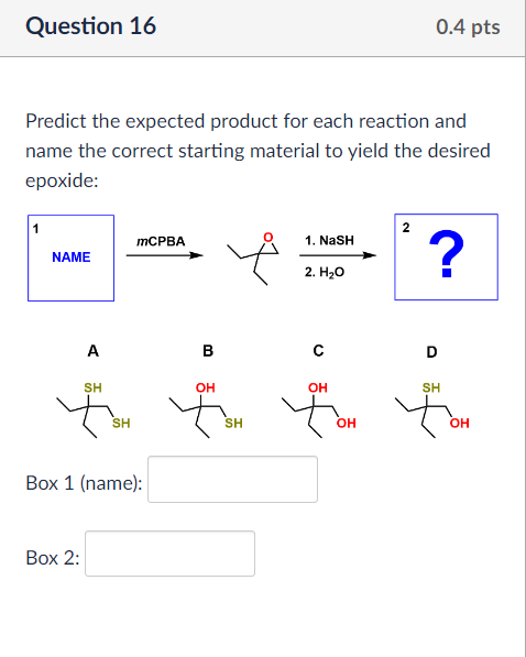 Predict the expected product for each reaction and | Chegg.com