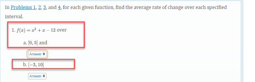 Solved In Problems 1,2,3, and 4, for each given function, | Chegg.com