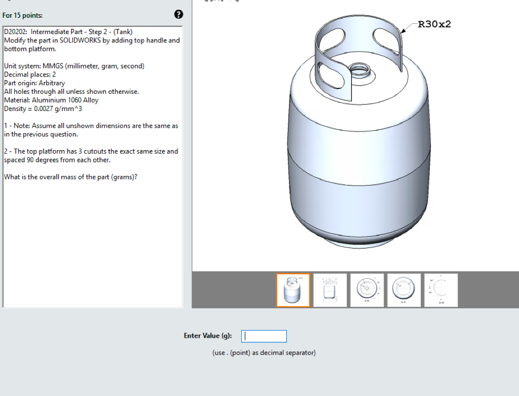 Solved D20201: Intermediate Part - Step 1 - (Tank) Build | Chegg.com