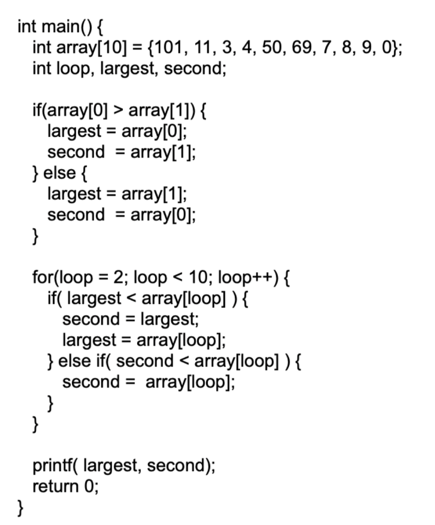 Solved Translate the following C program to MIPS assembly | Chegg.com
