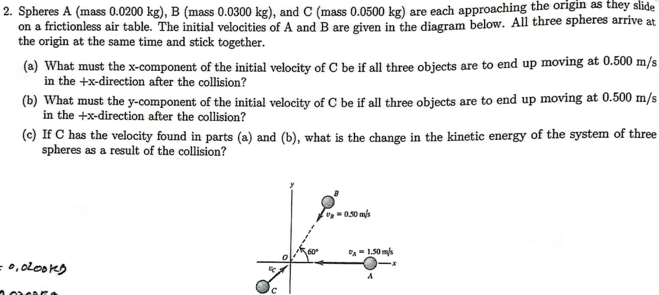 Solved How do you solve questions 1 & 2 dealing w/ momentum? | Chegg.com