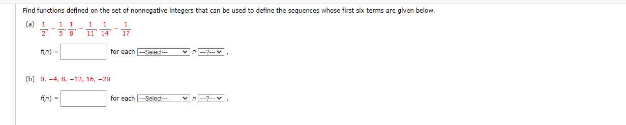 Solved Find functions defined on the set of nonnegative | Chegg.com