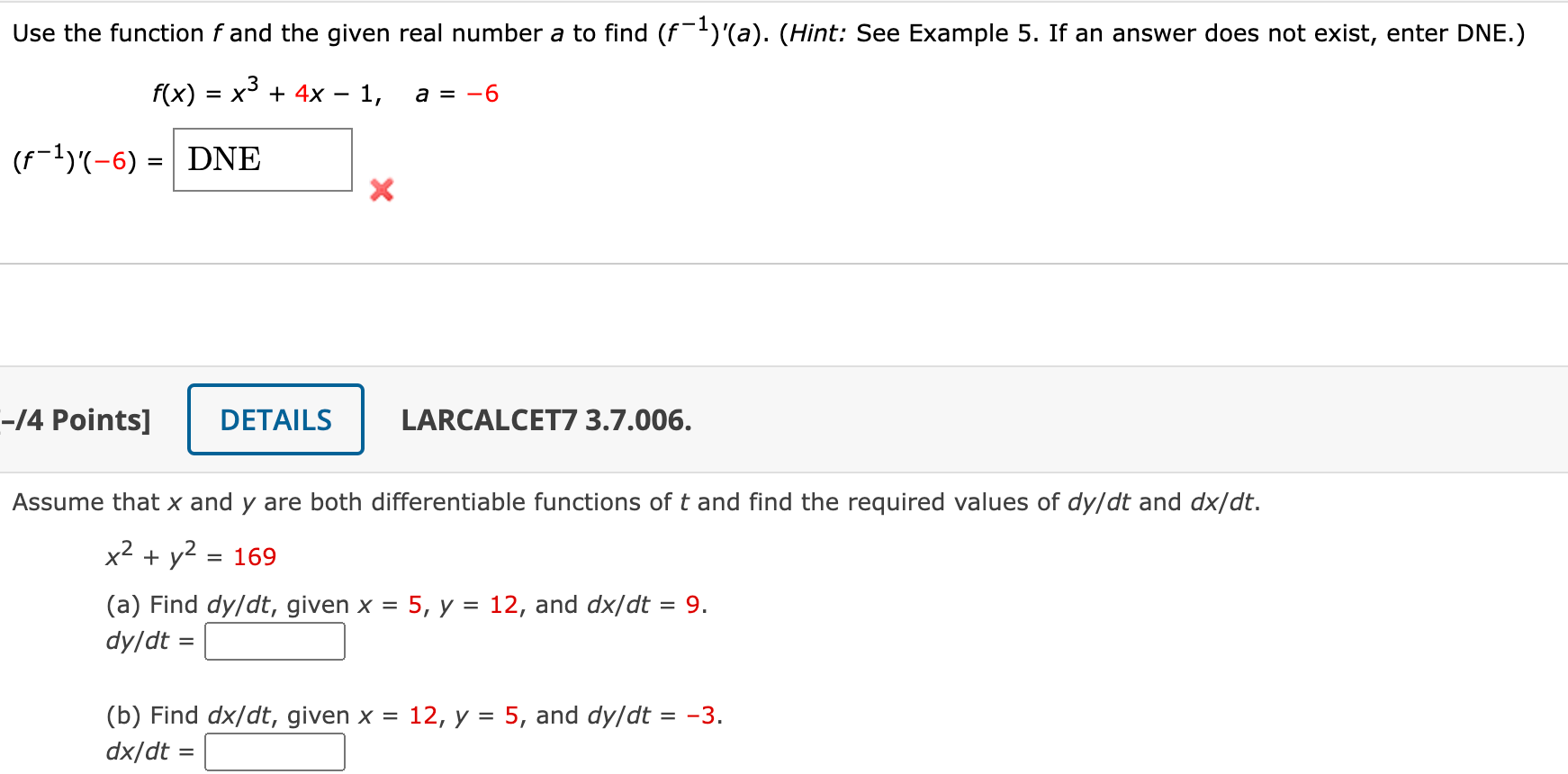 Solved Use the function f and the given real number a to | Chegg.com