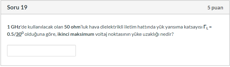 Solved Since load reflection coefficient is 50L = 0.5 / 300 | Chegg.com