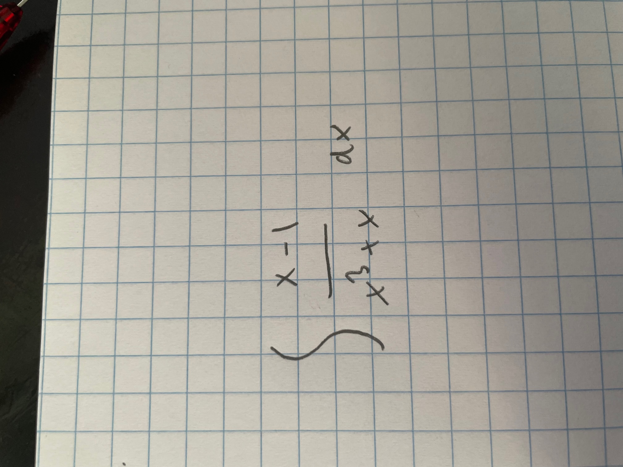 Solved ∫x3+xx−1dx | Chegg.com