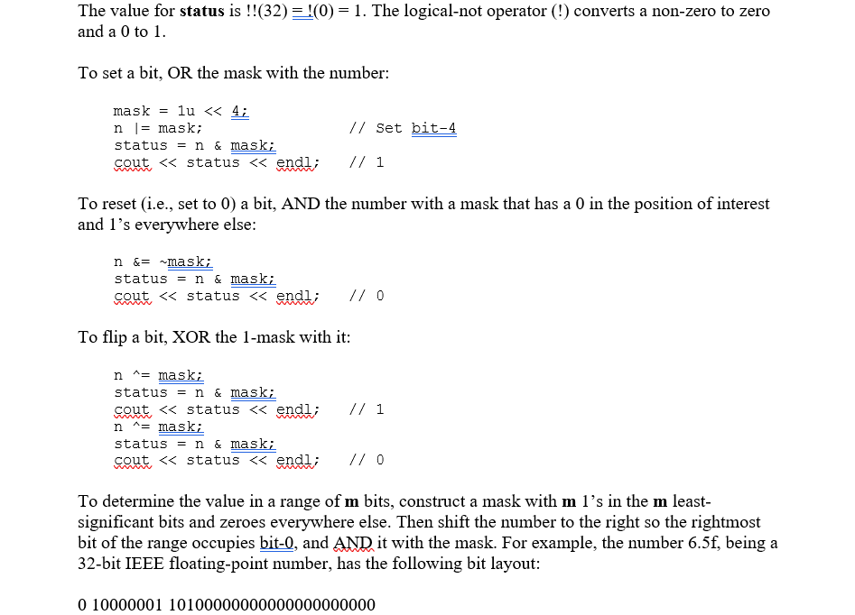 Cs 3370 C Software Development Lab Bitwise 8747