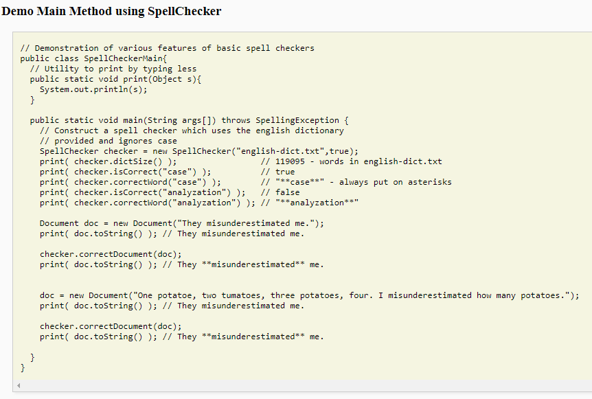 Solved The root of the spell checker class hierarchy is the | Chegg.com
