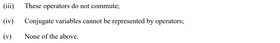 Solved Part 3: The uncertainty principle is a consequence | Chegg.com