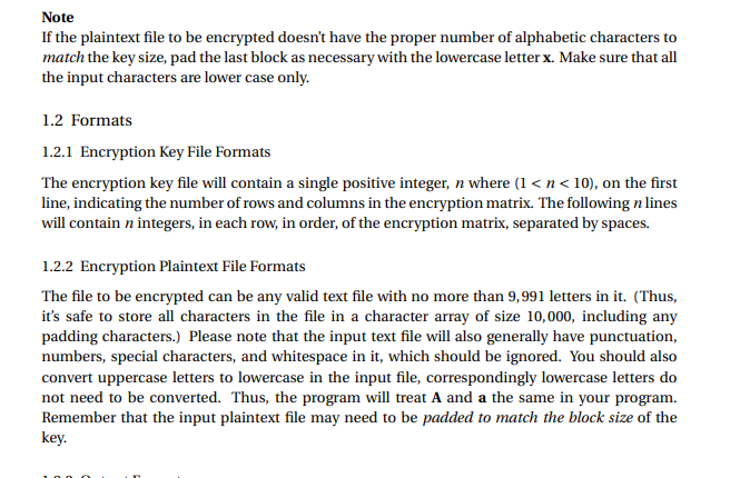 Solved Please code this in C. The naming conventions for the | Chegg.com