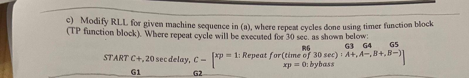 Solved Given the following machine sequence for two double | Chegg.com