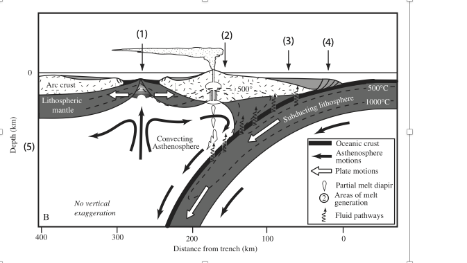 Solved Labels are Back-arc Basin Lava Flow Forearc Mantle | Chegg.com