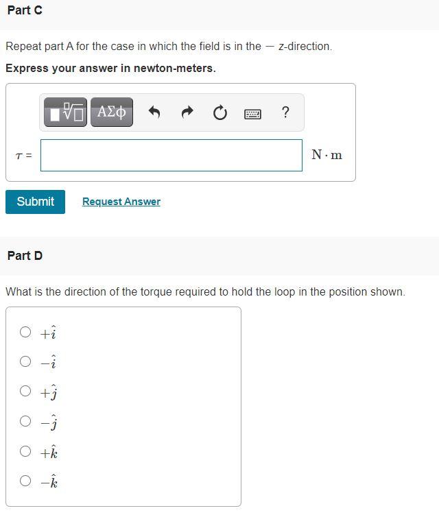 Solved The rectangular loop shown in the figure is pivoted | Chegg.com