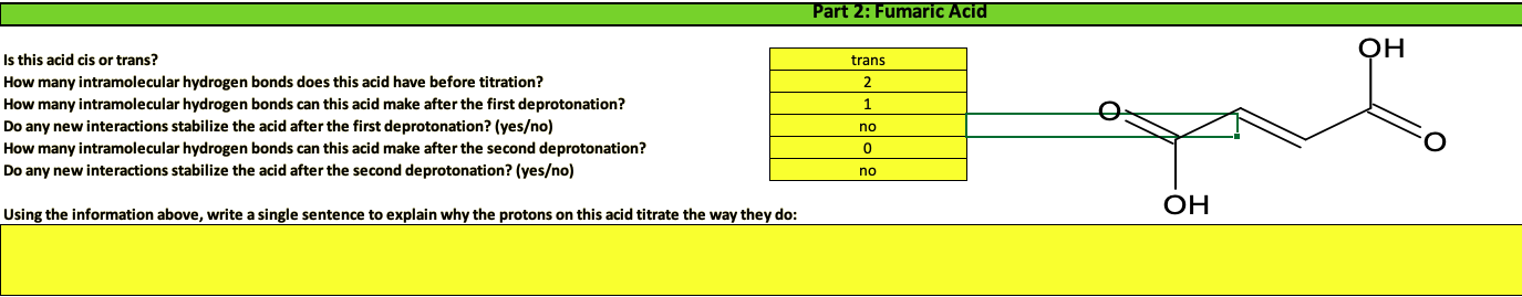 Solved Part 1: Maleic Acid cis one 0 HO Is this acid cis or | Chegg.com