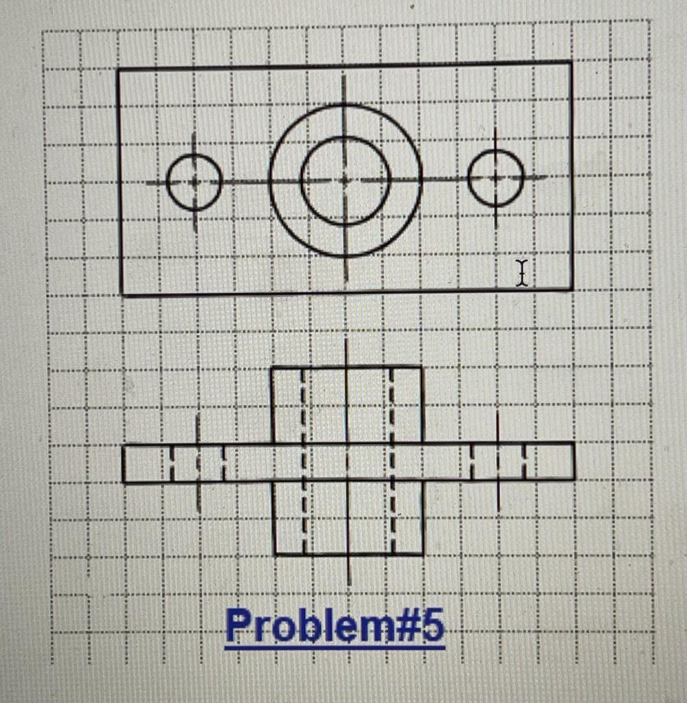 Solved Dimensioning Problem These are two multi-view | Chegg.com