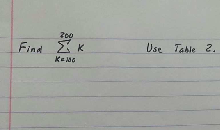 Solved 200 Find Ek Use Table 2. K=100 | Chegg.com
