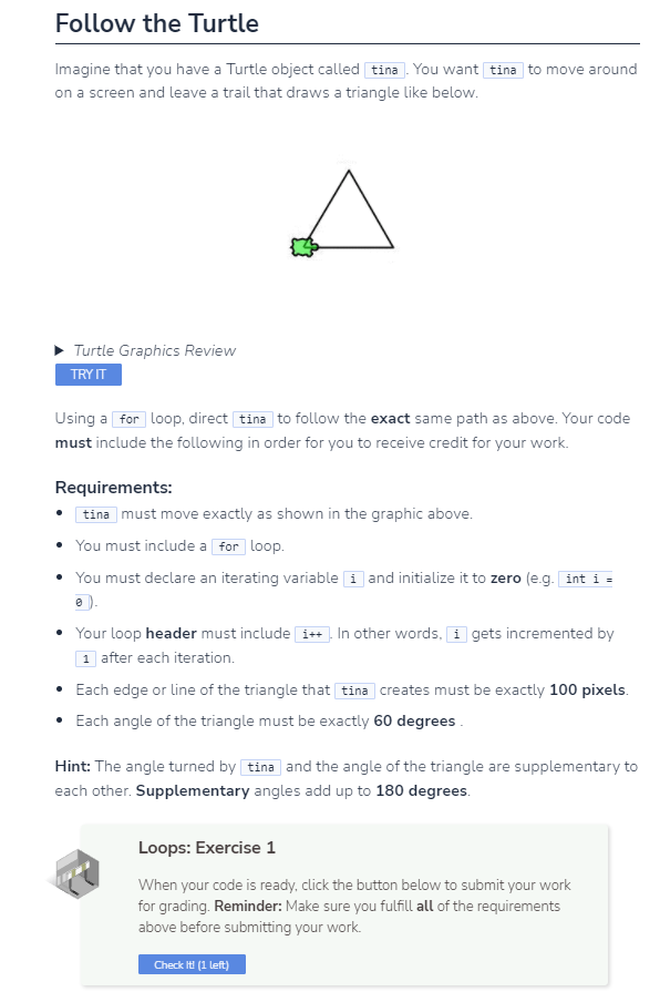 Solved Follow the Turtle Imagine that you have a Turtle | Chegg.com