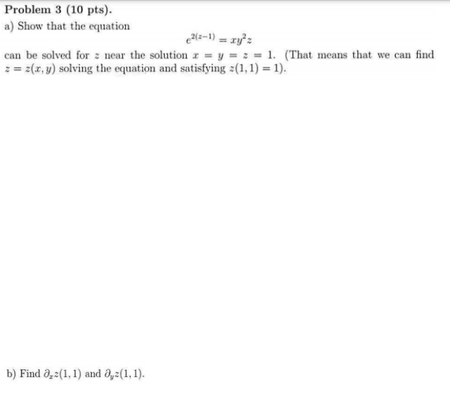 Solved Problem 3 10 ﻿ptsa ﻿show That The 