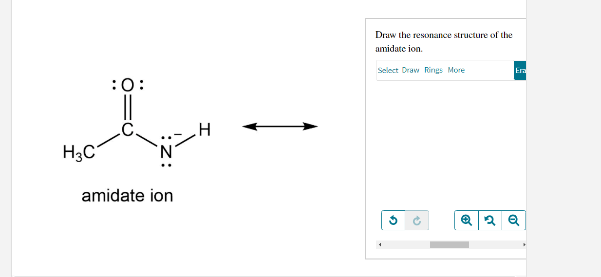 Solved Draw the resonance structure of the amidate ion. | Chegg.com