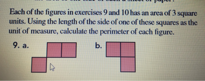Solved Each of the figures in exercises 9 and 10 has an area | Chegg.com