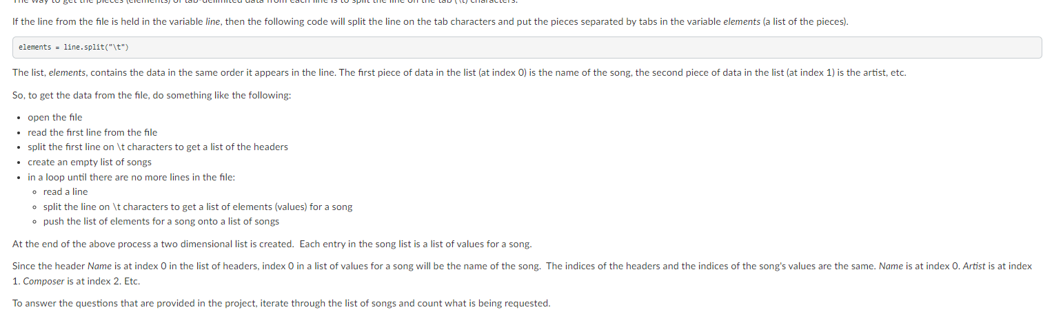 Solved So, to get the data from the file, do something like | Chegg.com