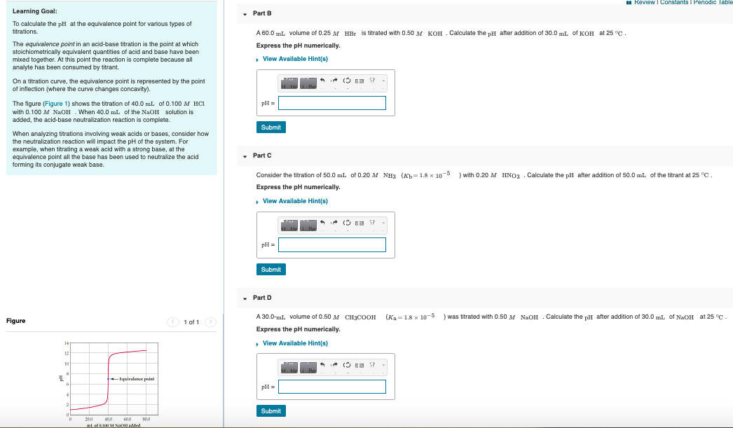 Solved A buffer solution contains 0.10 mol of acetic acid | Chegg.com