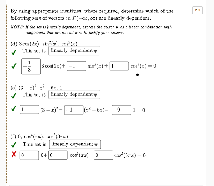 Solved By using appropriate identities, where required, | Chegg.com