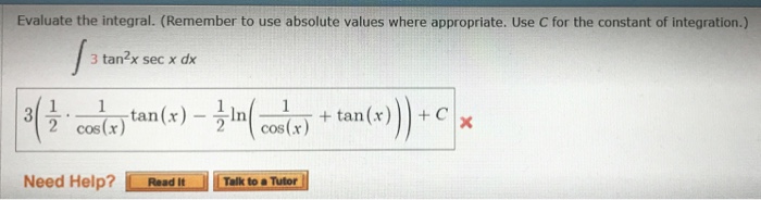 Solved Tutorial Exercise Evaluate the integral. 14 sin2(x) | Chegg.com