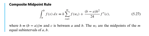 Solved 14. Prove the Composite Midpoint Rule | Chegg.com