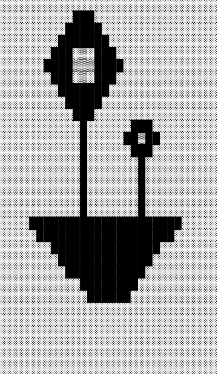 Solved Make A Code For This Drawing Using C ﻿and 2d Arrays