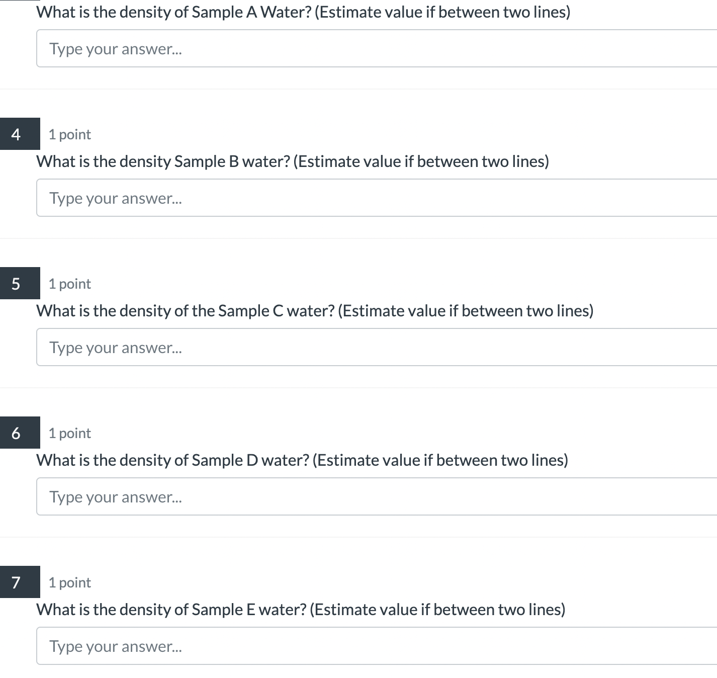Solved Temperature-Salinity Diagram(lines of equal density | Chegg.com