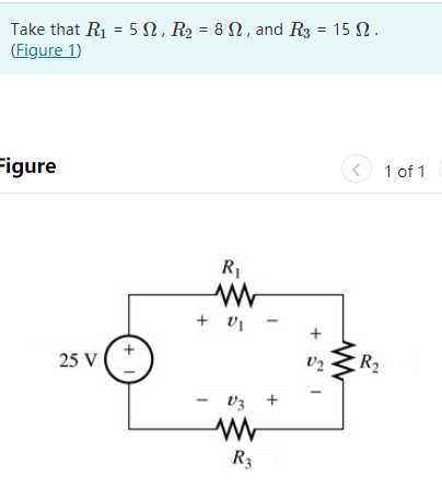 Solved a)Use the voltage-division principle to calculate v1 | Chegg.com