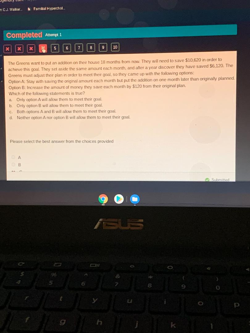 Solved Jam C.J. Walker h Familial Hyperchol.. Completed | Chegg.com