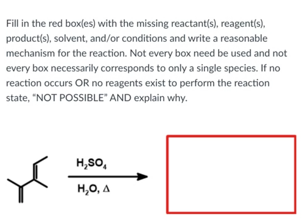 Solved Fill in the red box(es) with the missing reactant(s), | Chegg.com