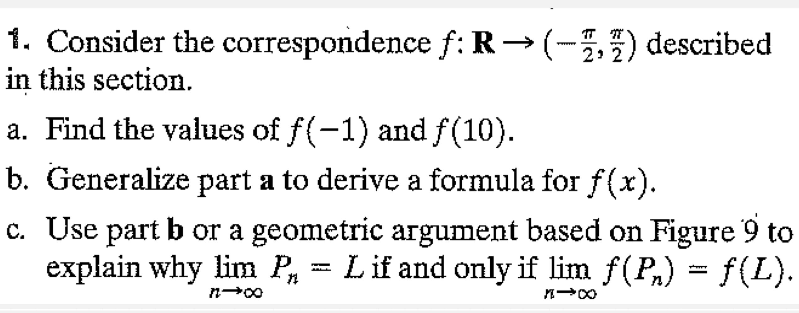 Solved Often 1−1 correspondences can be presented | Chegg.com