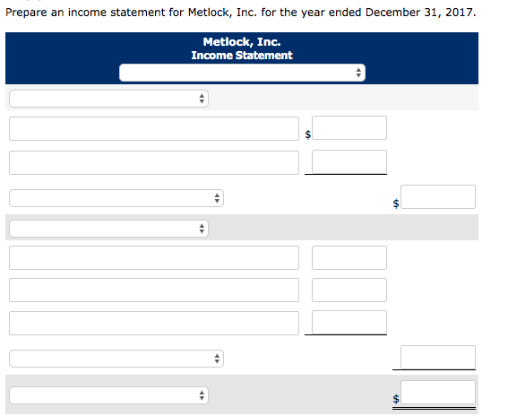Solved Exercise 1-8 (Part Level Submission) The following | Chegg.com