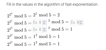 Solved Fill in the values in the algorithm of fast | Chegg.com