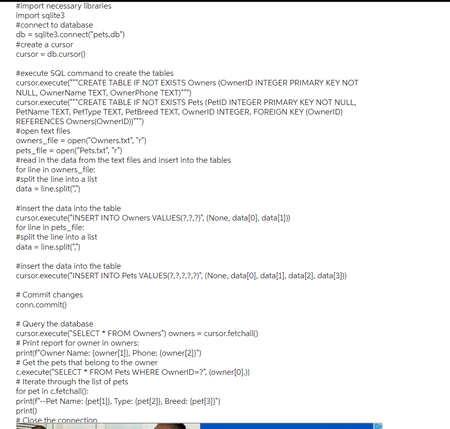Solved according to the logic below please code in python. | Chegg.com