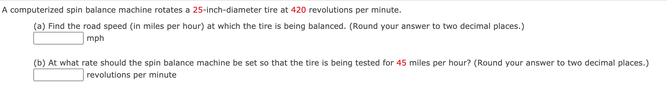 Solved A computerized spin balance machine rotates a | Chegg.com