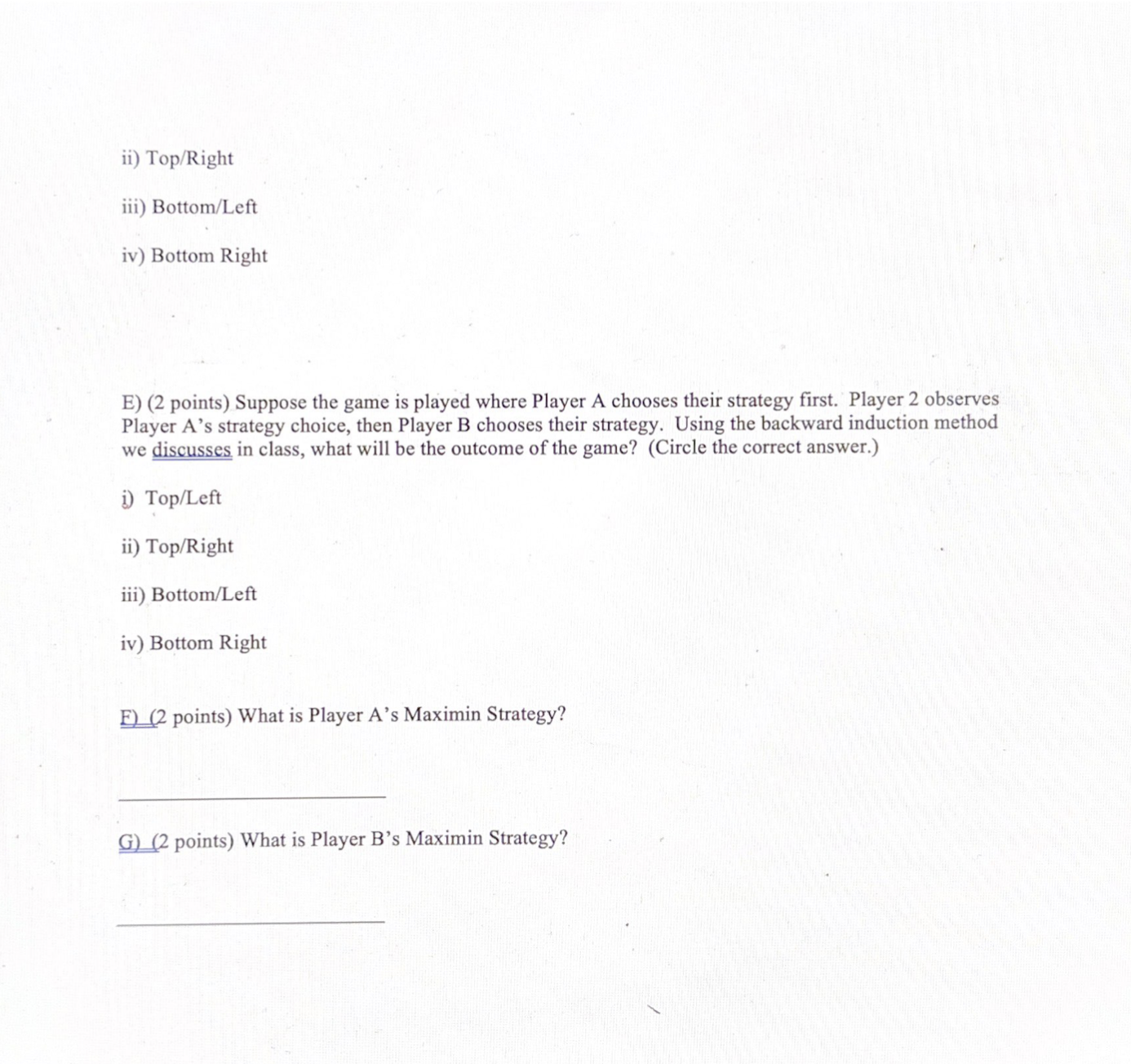 Solved Instructions: Please Read Carefully 1. (18 Total | Chegg.com