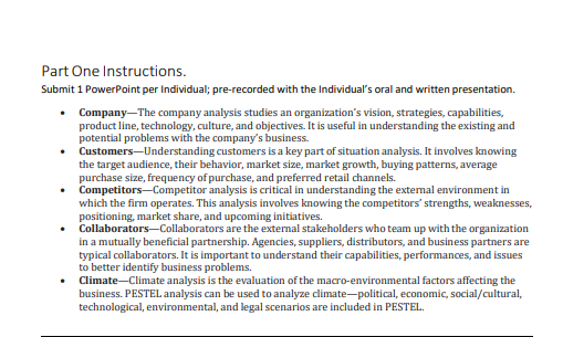 Solved Individual Project Fortune 500 Company Analysis | Chegg.com