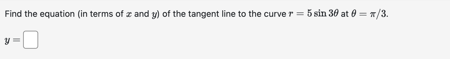 Solved Find the equation (in terms of \\( x \\) and \\( y | Chegg.com