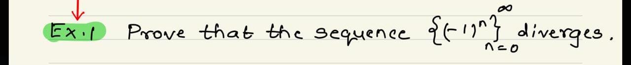 Solved code class="asciimath">Ex. 1 ﻿Prove that the sequence | Chegg.com