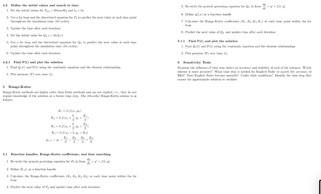 Solved A Windkessel Model of Arterial Circulation Learning | Chegg.com