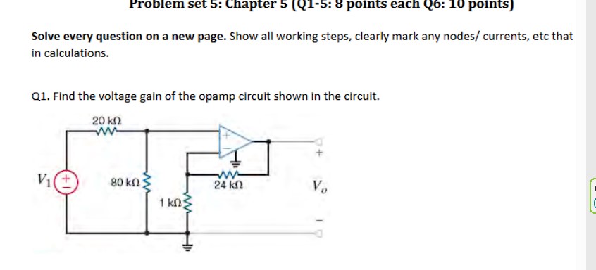 Solved by an EXPERT Problem set 5: Chapter 5 (Q1-5: 8 points each Q6 ... Solved by an EXPERT Problem set 5: Chapter 5 (Q1-5: 8 points each Q6 ...