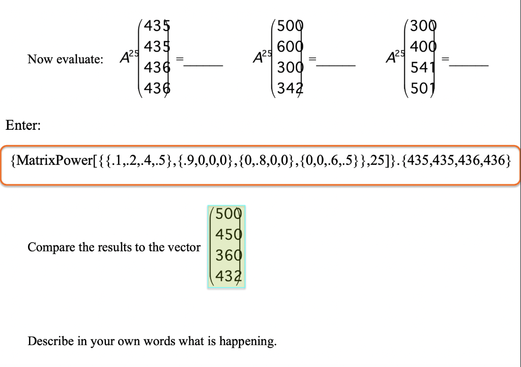 Solved WA week 13 These are the Mathematica commands you | Chegg.com