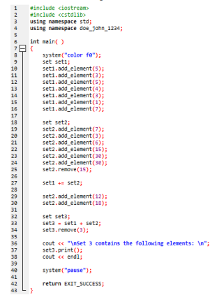 Solved Modify the bag class of the Container Classes module | Chegg.com