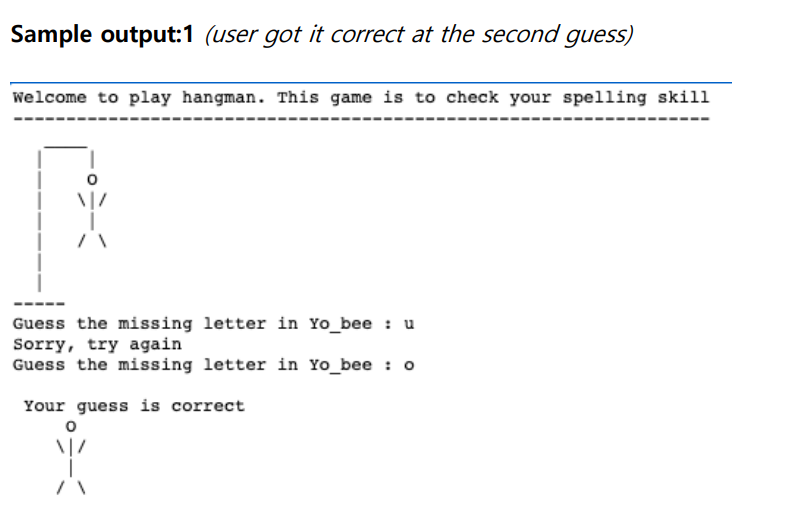 Solved Using C++ Play hangman by checking the spelling of | Chegg.com